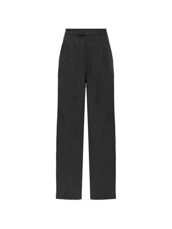 SELF-PORTRAIT Pleated Straight-leg Trousers