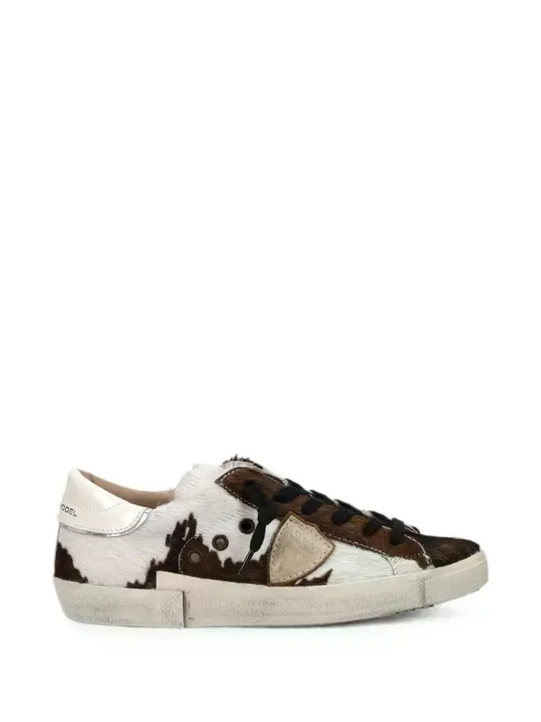 Philippe Model Prsx Cow-print Sneakers
