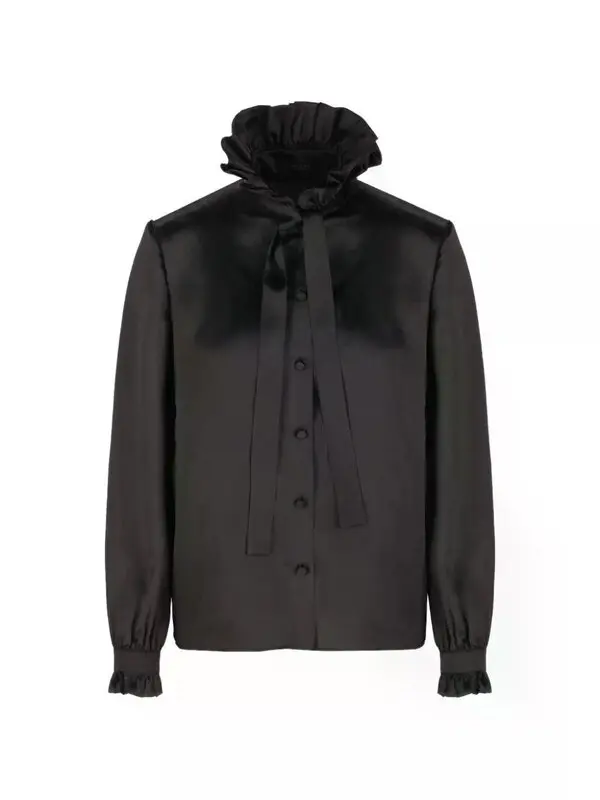 Gucci Silk-satin Shirt With Bow