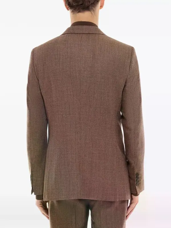 FURSAC Houndstooth-pattern Blazer