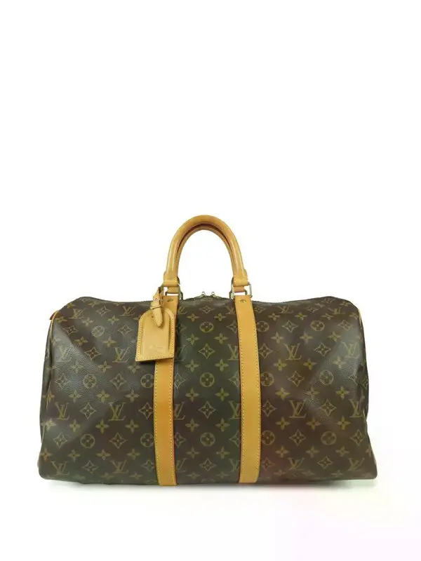 LOUIS VUITTON Monogram Keepall Travel Bag