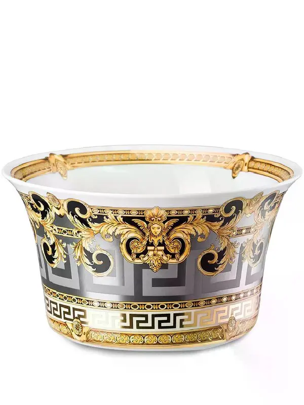 Versace Baroque-print Porcelain Salad Bowl