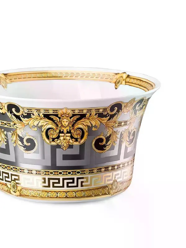 Versace Baroque-print Porcelain Salad Bowl