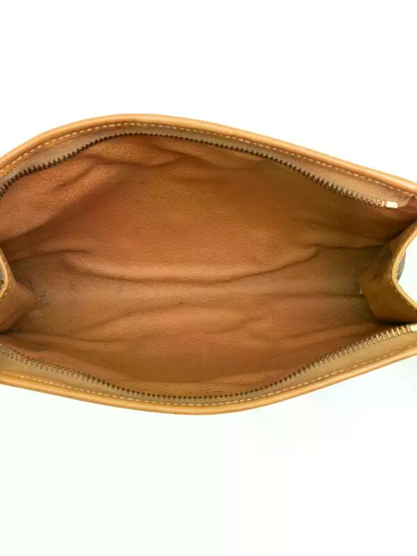 Celine Macadam Coated Canvas Clutch Bag