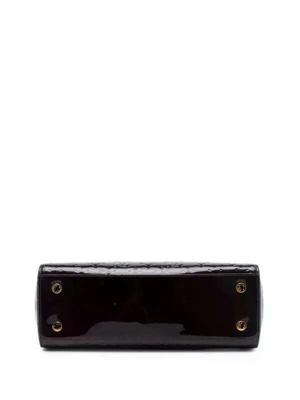 LOUIS VUITTON Monogram Vernis Brea Pm Satchel - Purple