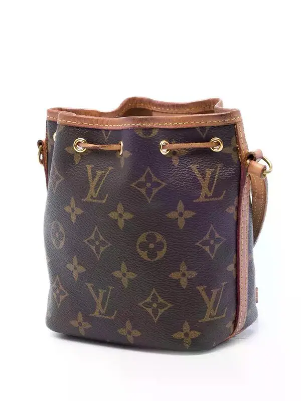 LOUIS VUITTON Monogram Nano Noe Bucket Bag