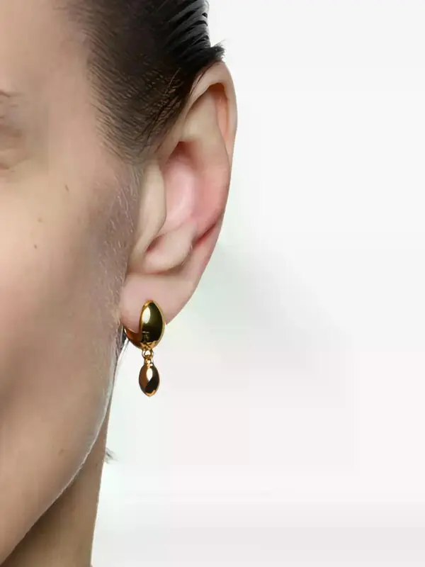 MARIA BLACK Finney Drop Huggie Earring