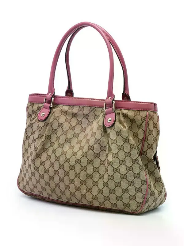 Gucci Gg Canvas Sukey Tote Bag - Neutrals