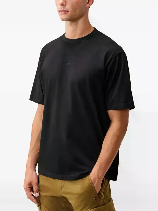 C.P. COMPANY 1020 Jersey Short Sleeve Logo T-shirt