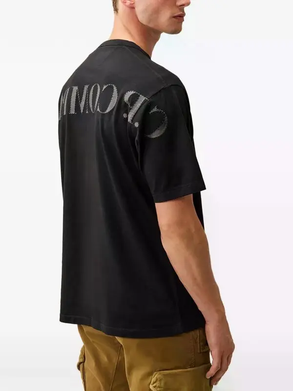 C.P. COMPANY 1020 Jersey Short Sleeve Logo T-shirt