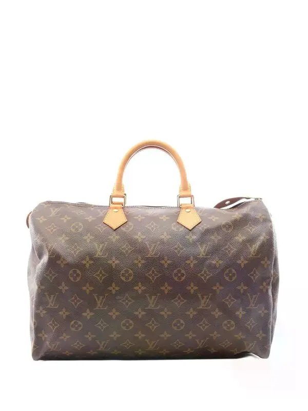 LOUIS VUITTON Monogram Speedy 40 Boston Bag