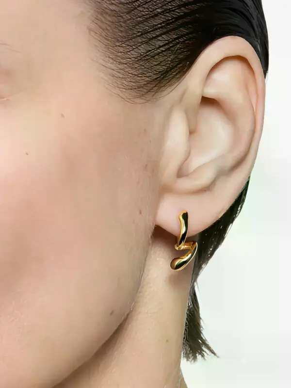 MARIA BLACK Coily Huggie Earring