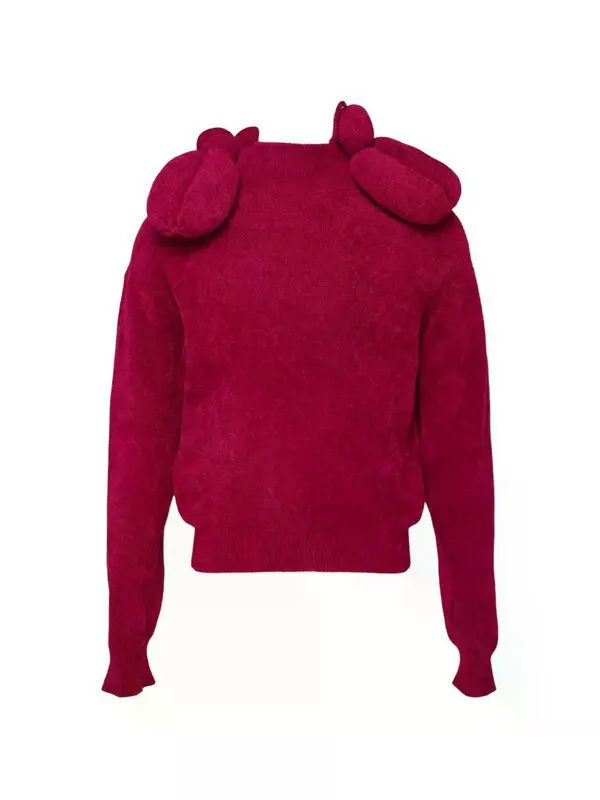 DOUBLET Balloon-dog High-neck Sweater