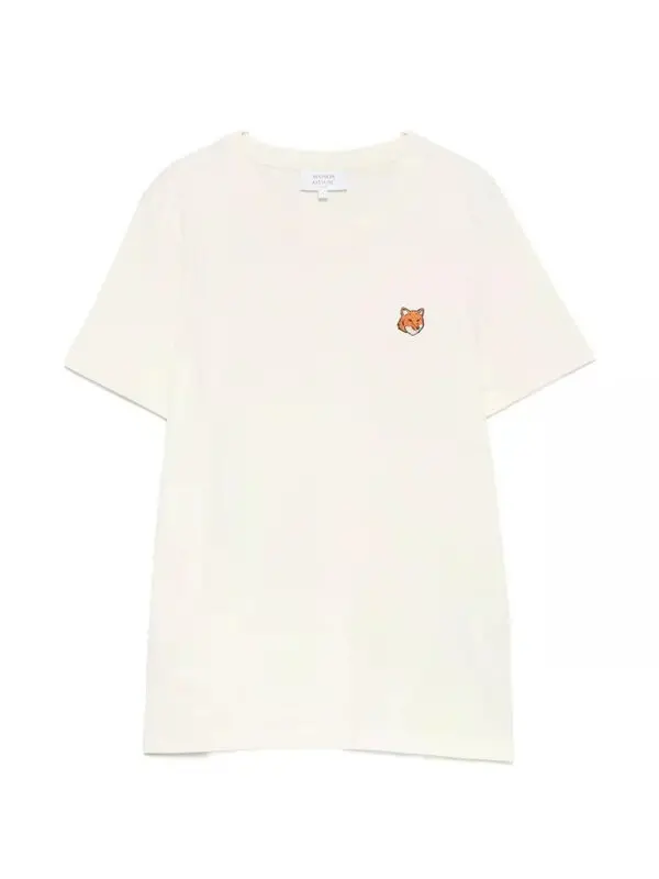 Maison Kitsuné Fox Head T-shirt - Neutrals