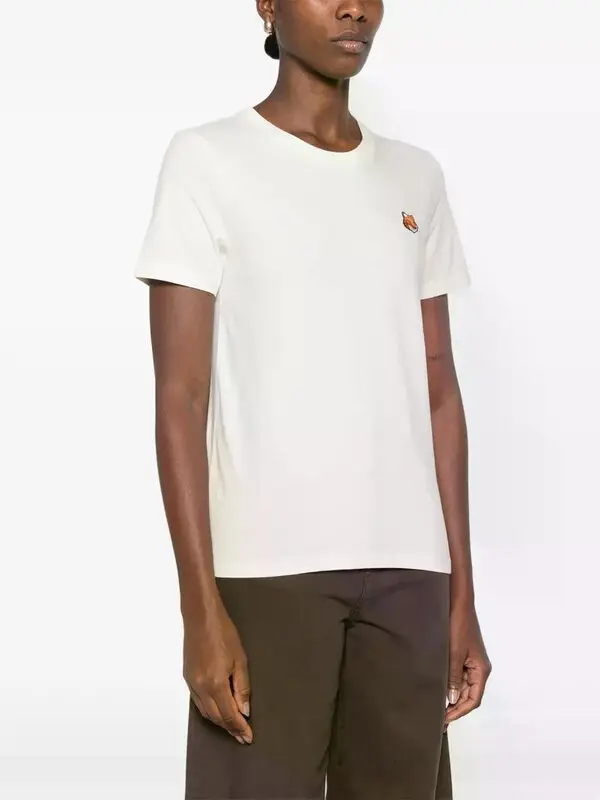 Maison Kitsuné Fox Head T-shirt - Neutrals