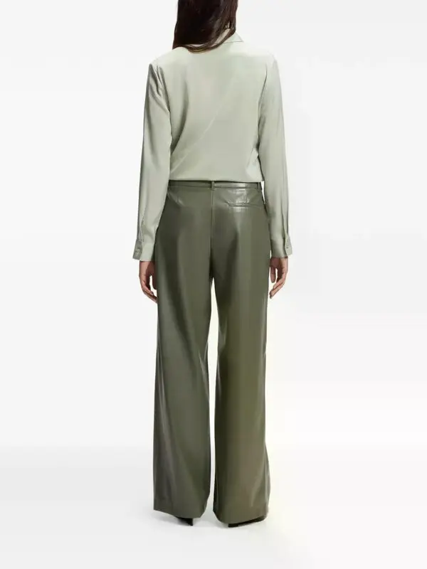 BOSS Pleated Wide-leg Trousers