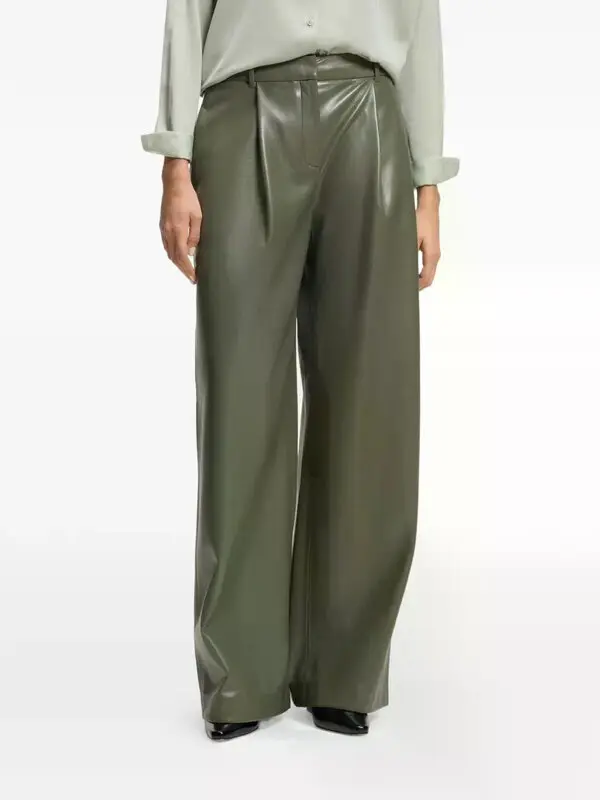 BOSS Pleated Wide-leg Trousers