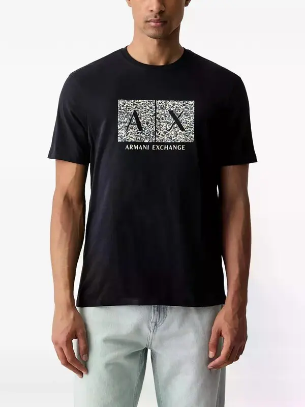 Armani Exchange Logo-print Short-sleeved T-shirt