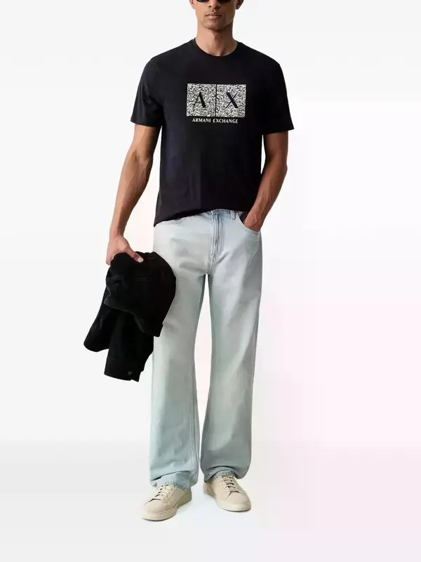 Armani Exchange Logo-print Short-sleeved T-shirt