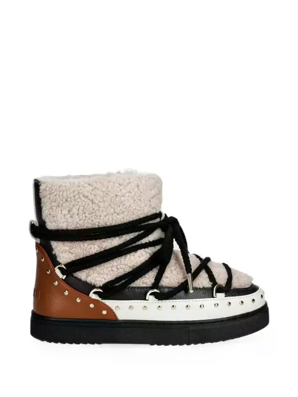 Inuikii Curly Rock Studded Ankle Boots