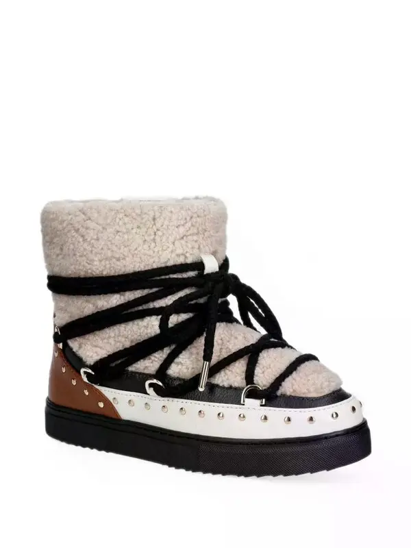 Inuikii Curly Rock Studded Ankle Boots