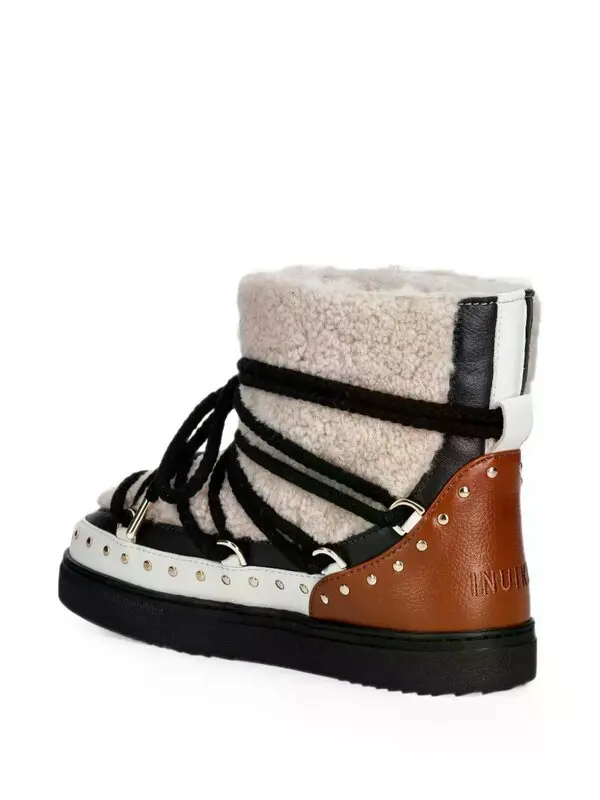 Inuikii Curly Rock Studded Ankle Boots