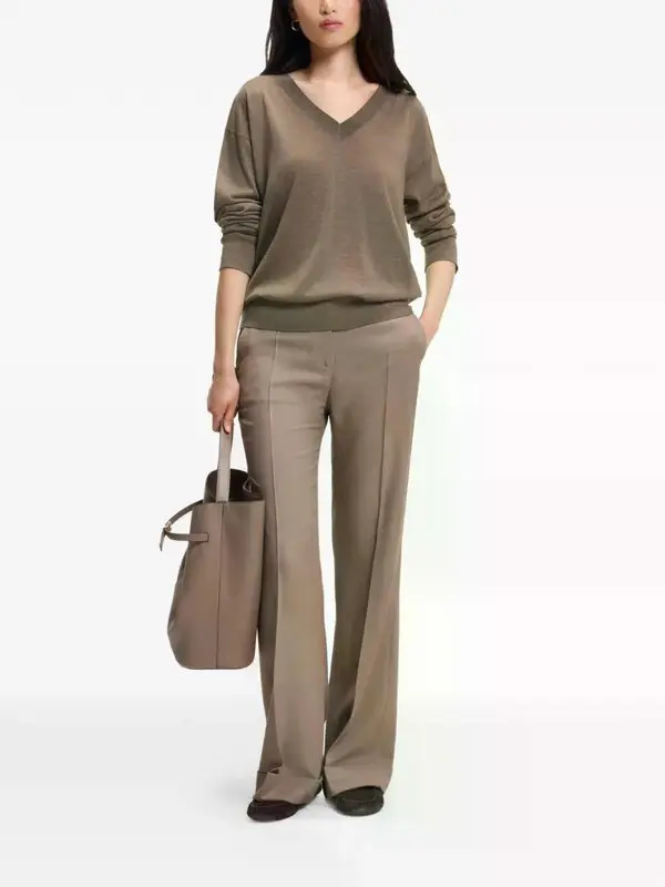 BOSS V-neck Pullover Sweater