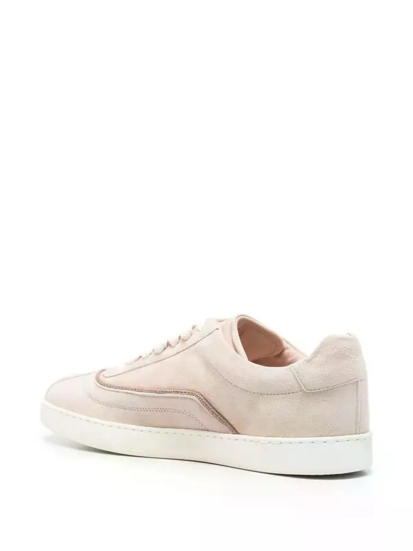 Fabiana Filippi Suede Monili-chain Sneakers