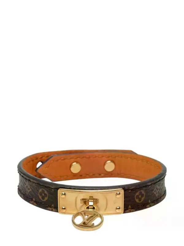 LOUIS VUITTON Monogram Logomania Bracelet