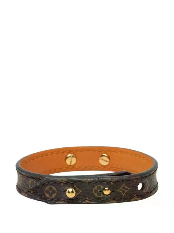 LOUIS VUITTON Monogram Logomania Bracelet