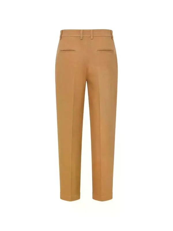 N°21 Pleated Straight-leg Trousers