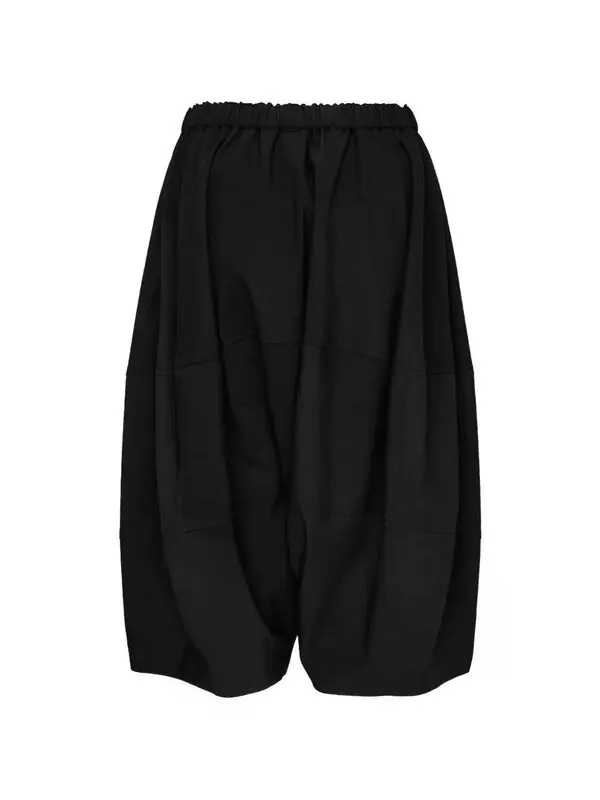 Comme Des Garçons Wide-leg Dropped-crotch Trousers - Black