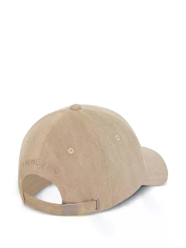 ANINE BING Jeremy Baseball Cap In Corduroy