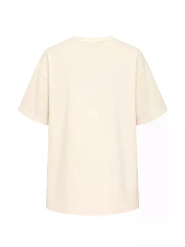 MOTHER Sleep-over Graphic-print Cotton T-shirt