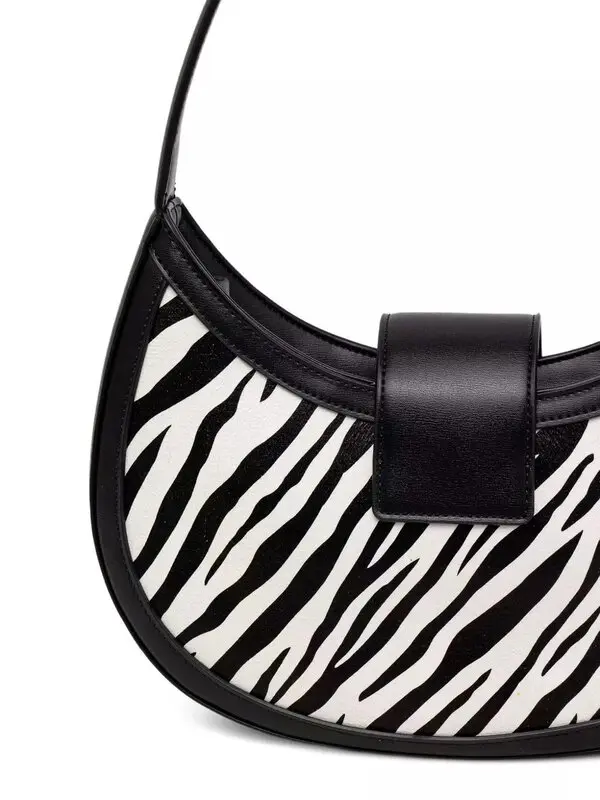 Armani Exchange Zebra-print Shoulder Bag