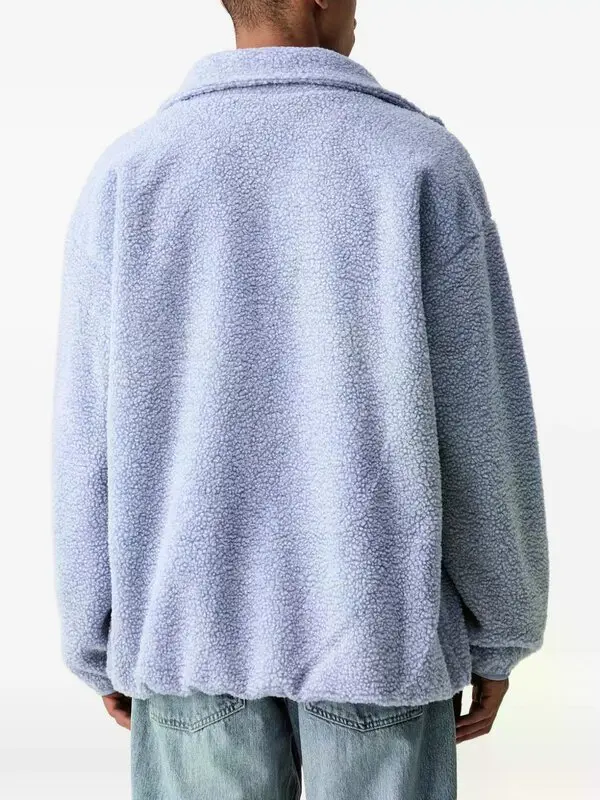 American Vintage Logo-patch Zip-up Sweatshirt