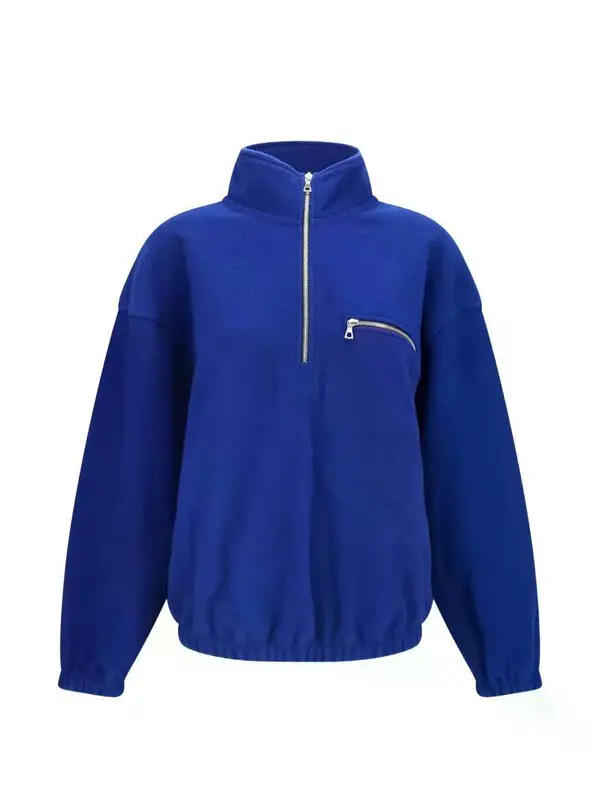 RIER Fleece Quarter-zip Sweater