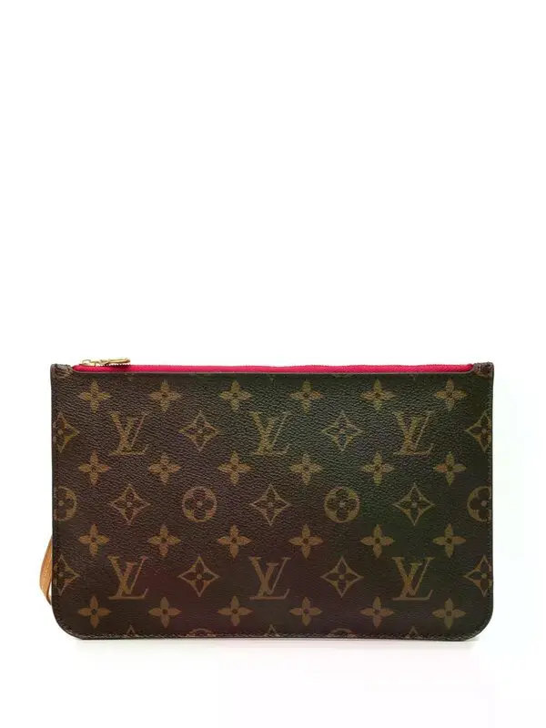 LOUIS VUITTON 2017 Monogram Neverfull Mm Pouch