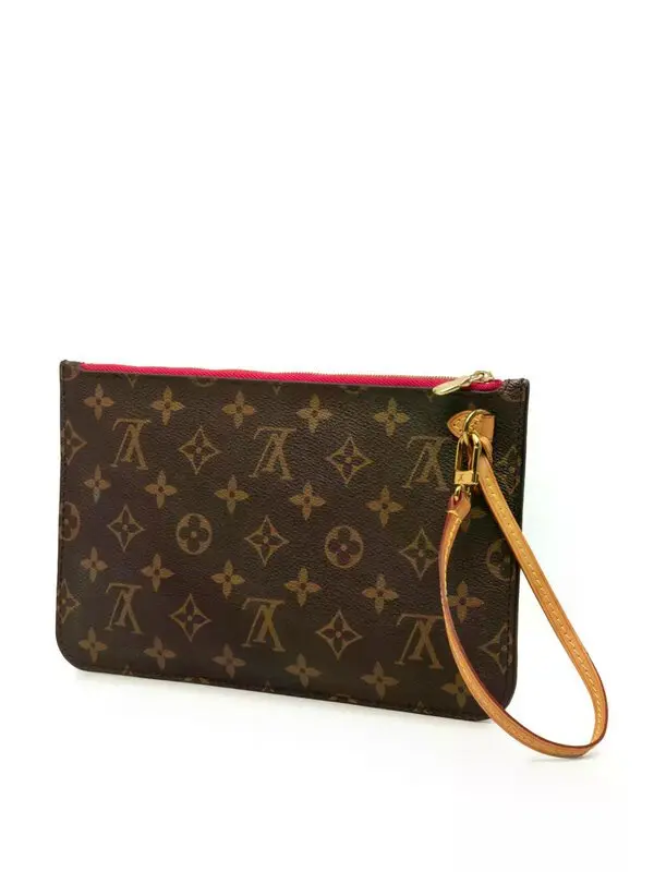 LOUIS VUITTON 2017 Monogram Neverfull Mm Pouch