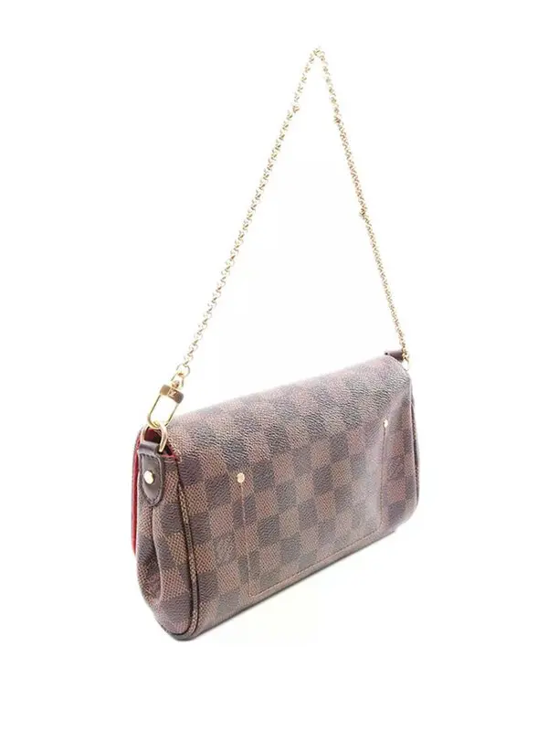 LOUIS VUITTON Damier Ebene Favorite Pm Satchel