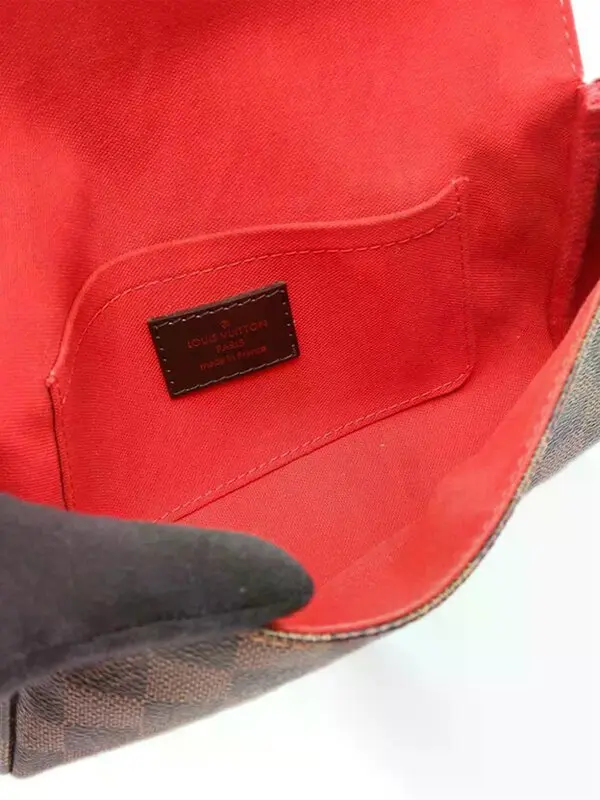 LOUIS VUITTON Damier Ebene Favorite Pm Satchel