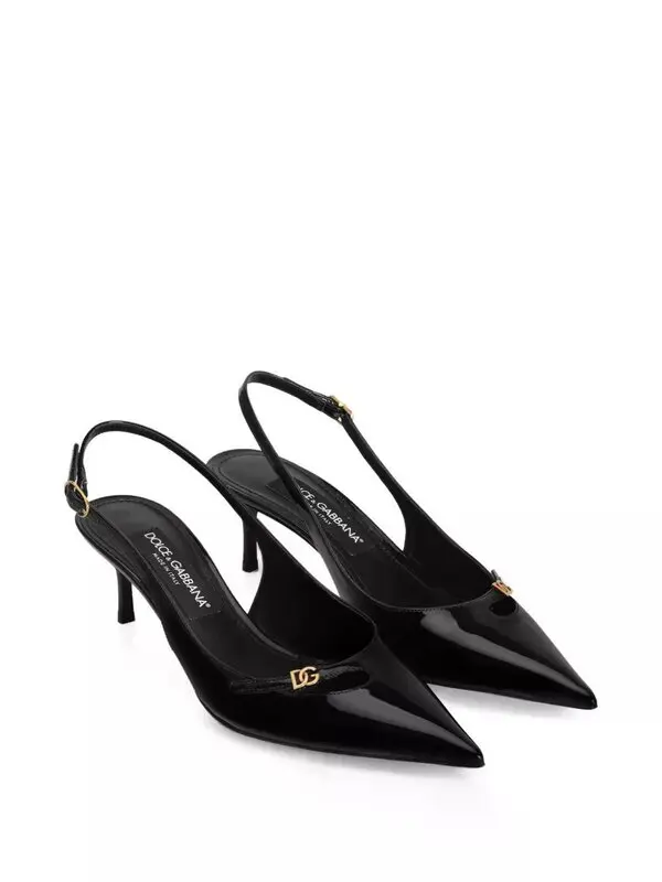 Dolce & Gabbana Logo-detail Pointed-toe Pumps