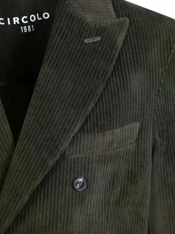 CIRCOLO 1901 Double-breasted Corduroy Jacket