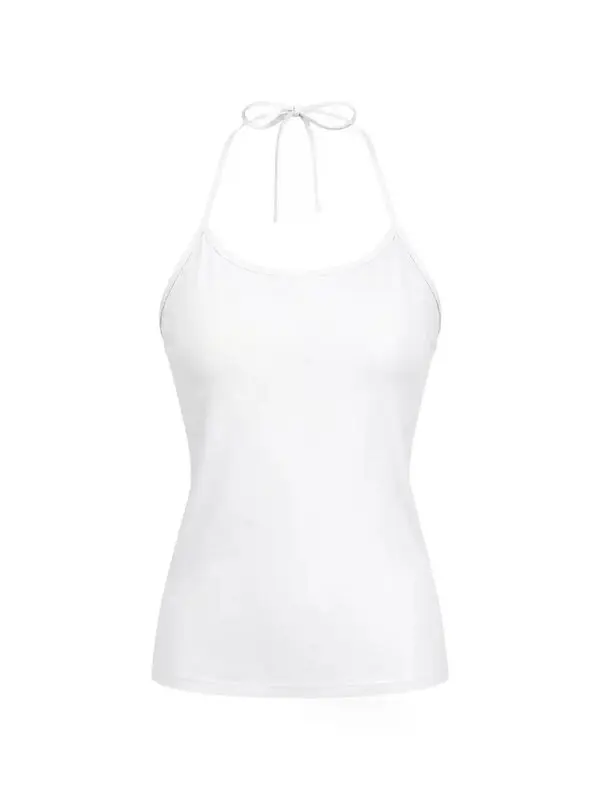 Still Here Toggle Halterneck Tank Top