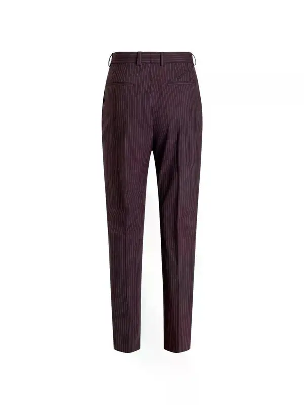Dolce & Gabbana Striped Belt-loop Trousers