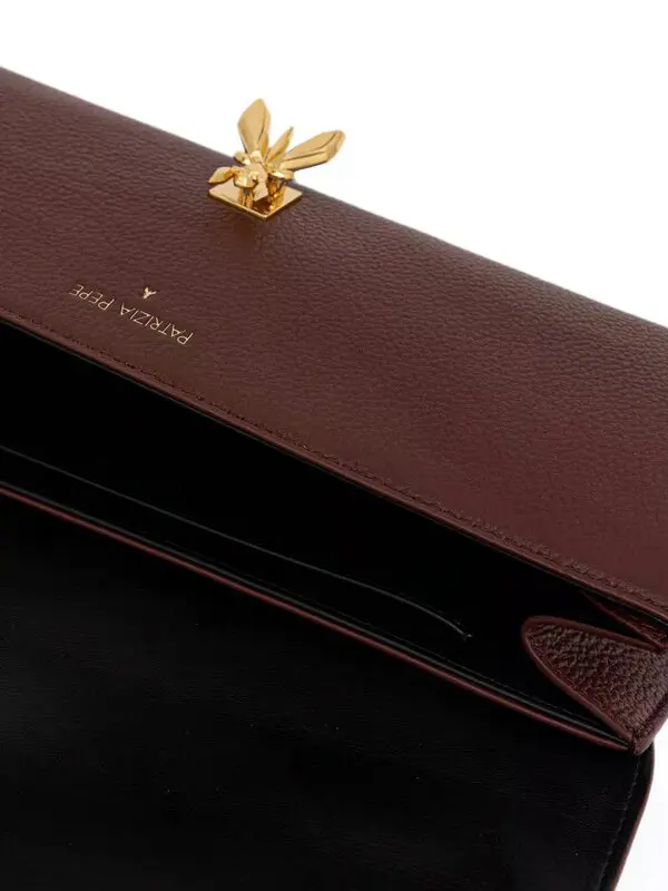 Patrizia Pepe Fly Pebbled-leather Tote Bag