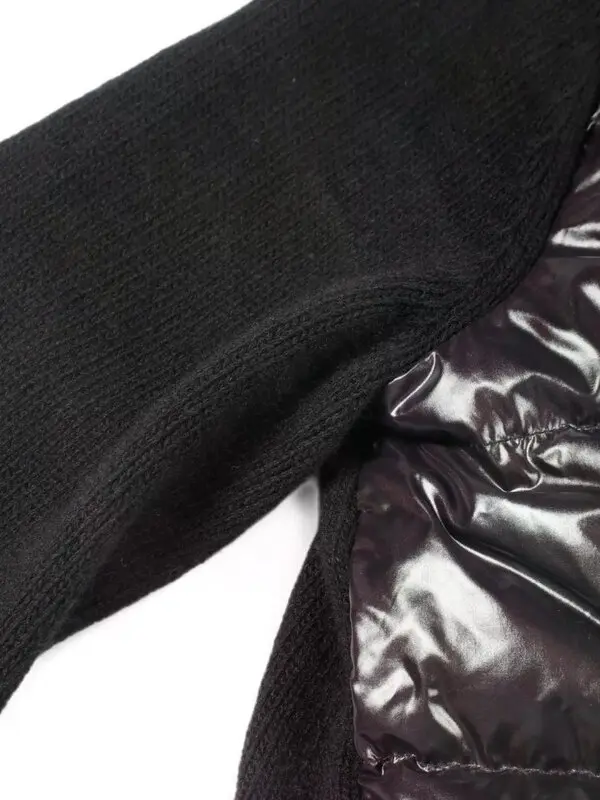 Moncler 2010s Padded Knit Jacket