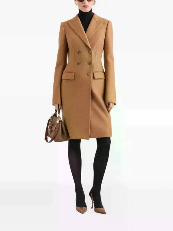 Dolce & Gabbana Wool Double-breasted Coat