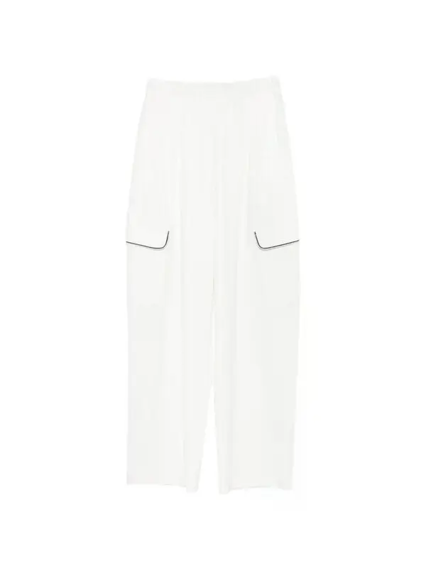 Fabiana Filippi Monili-trim Cargo Pants - Neutrals