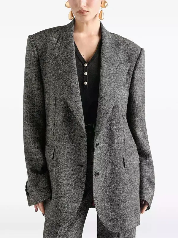 Dolce & Gabbana Single-breasted Wool Jacket
